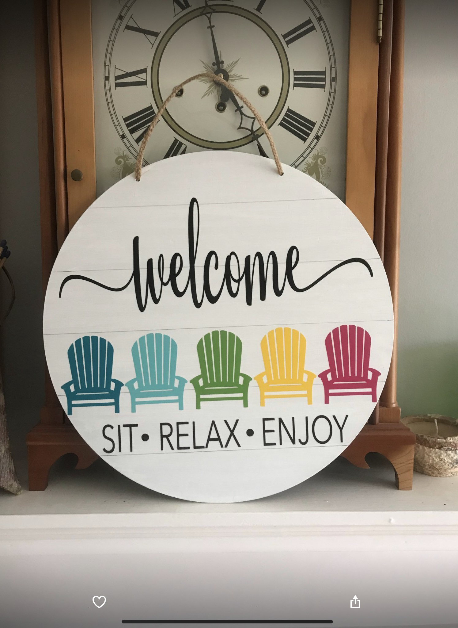 Welcome Chairs - Etsy