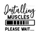 Installing Muscles Svg. Workout Svg. Exercise Svg. Muscles Svg. - Etsy