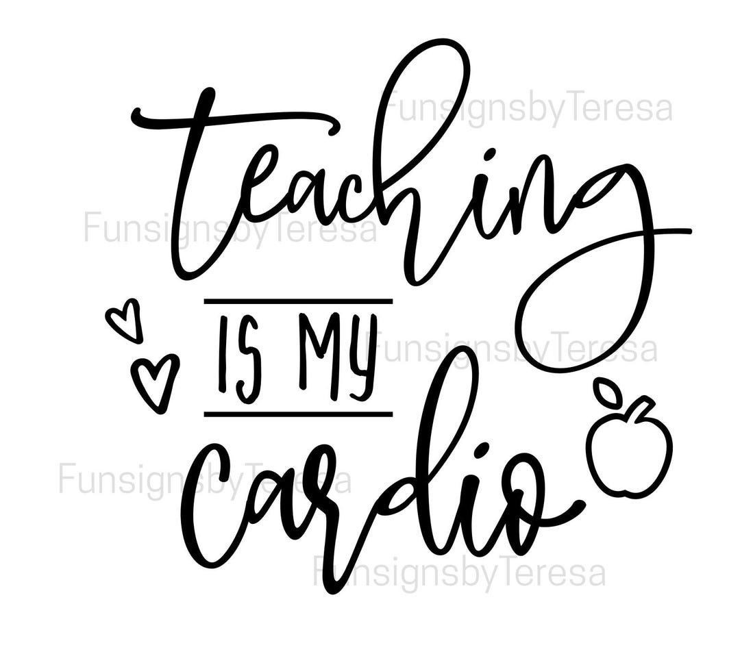 Sweat Svg. Squat Svg. Workout Svg. Exercise Svg. Teach Svg. Teaching ...