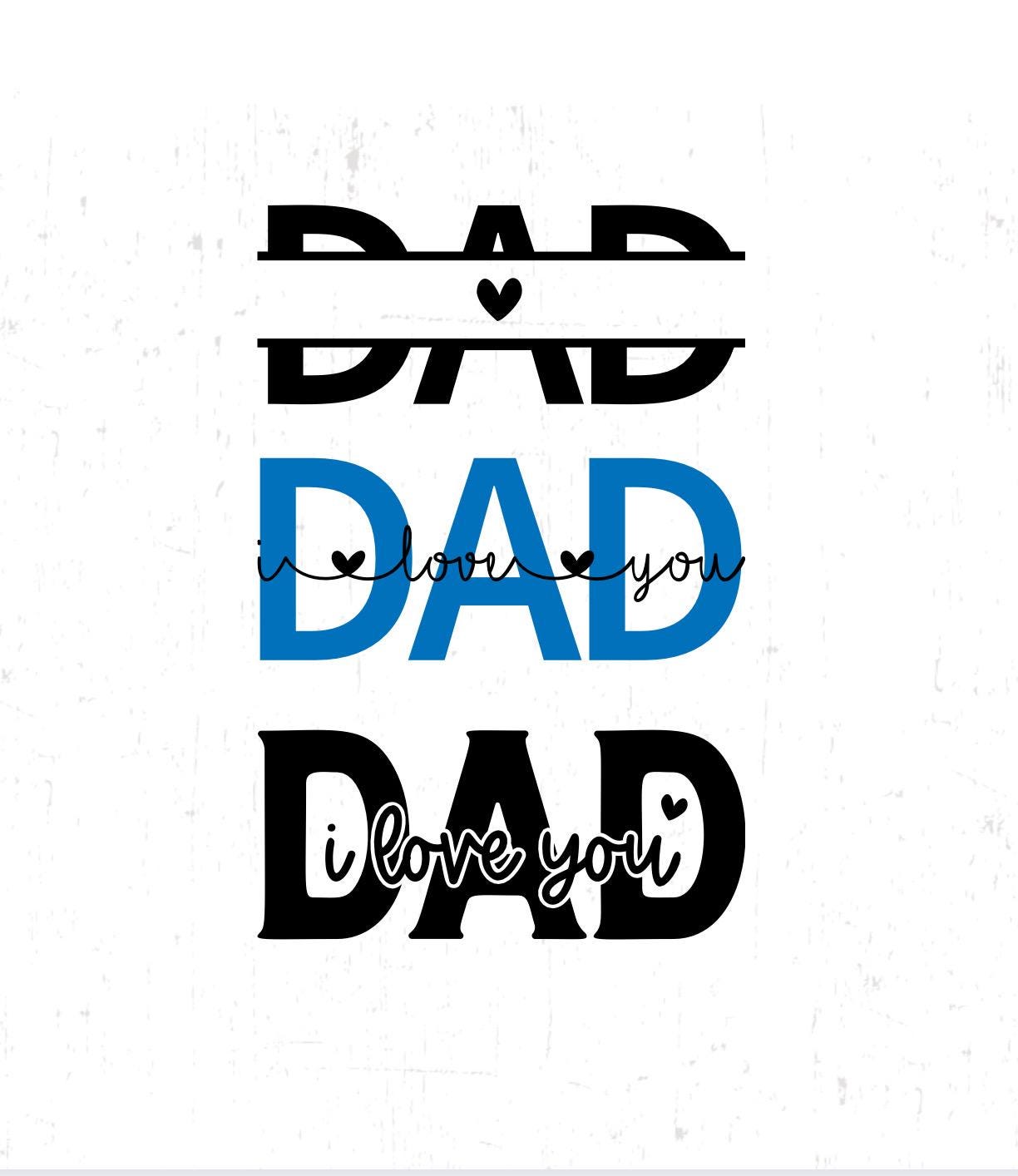 Dad SVG: Father's Day Decal (digital Download) - Etsy