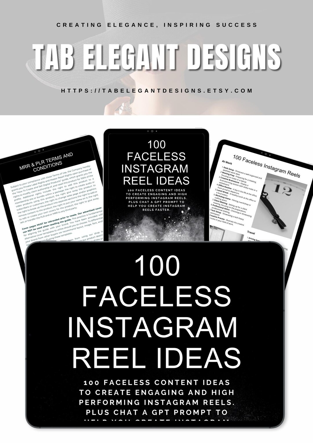 100 Faceless Reel Ideas for Business Owners | Luxe Content Creation ...