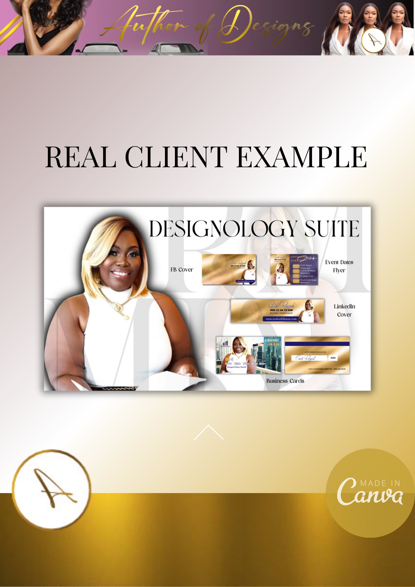 PLR Ultimate Luxury Social Media Brand Kit - Elegant Templates for High ...