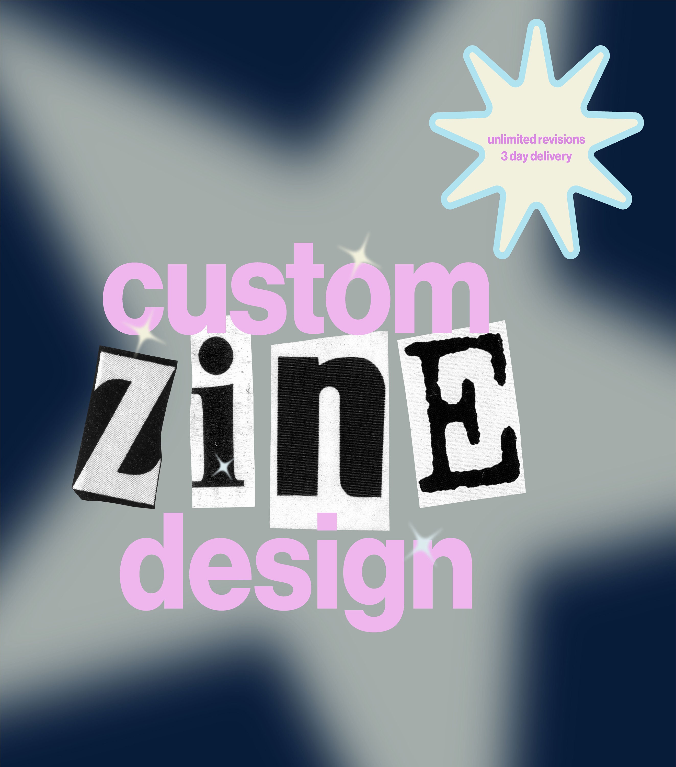 Custom Zine Design - Etsy