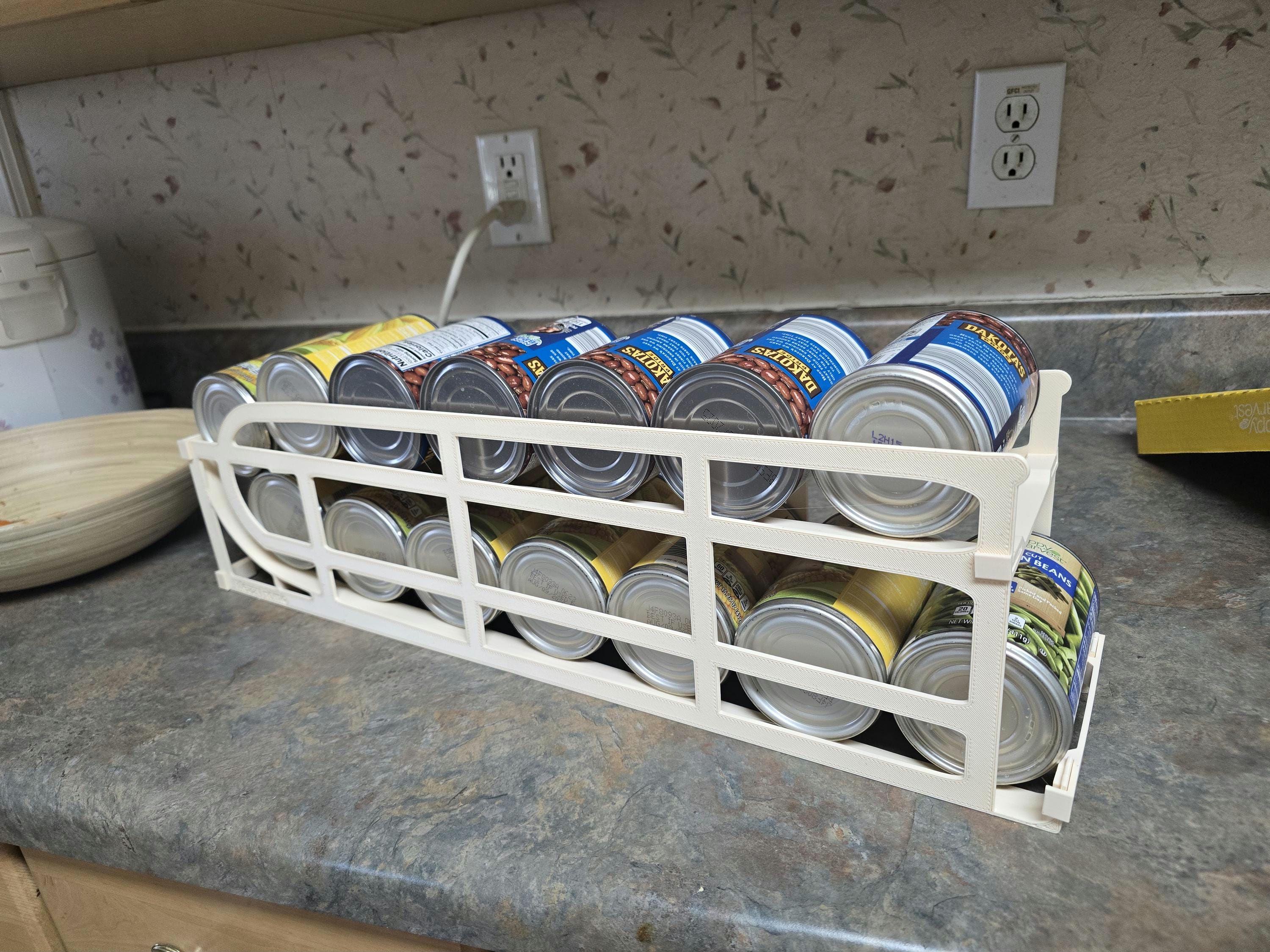 Automatic Roll-off Can Dispenser Storage Organizer for Kitchen Pantry ...