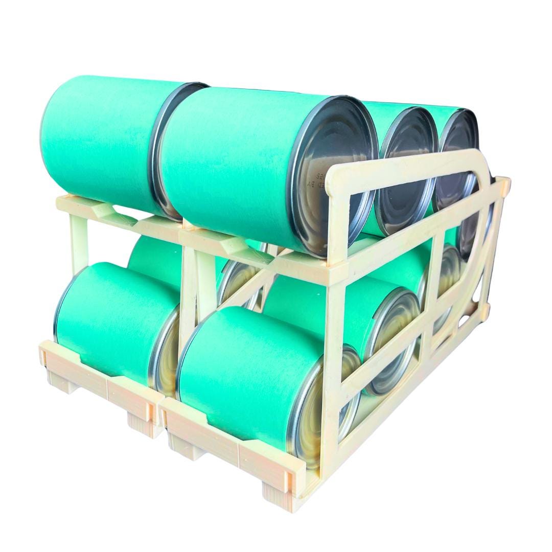 Automatic Roll-off Can Dispenser Storage Organizer for Kitchen Pantry ...