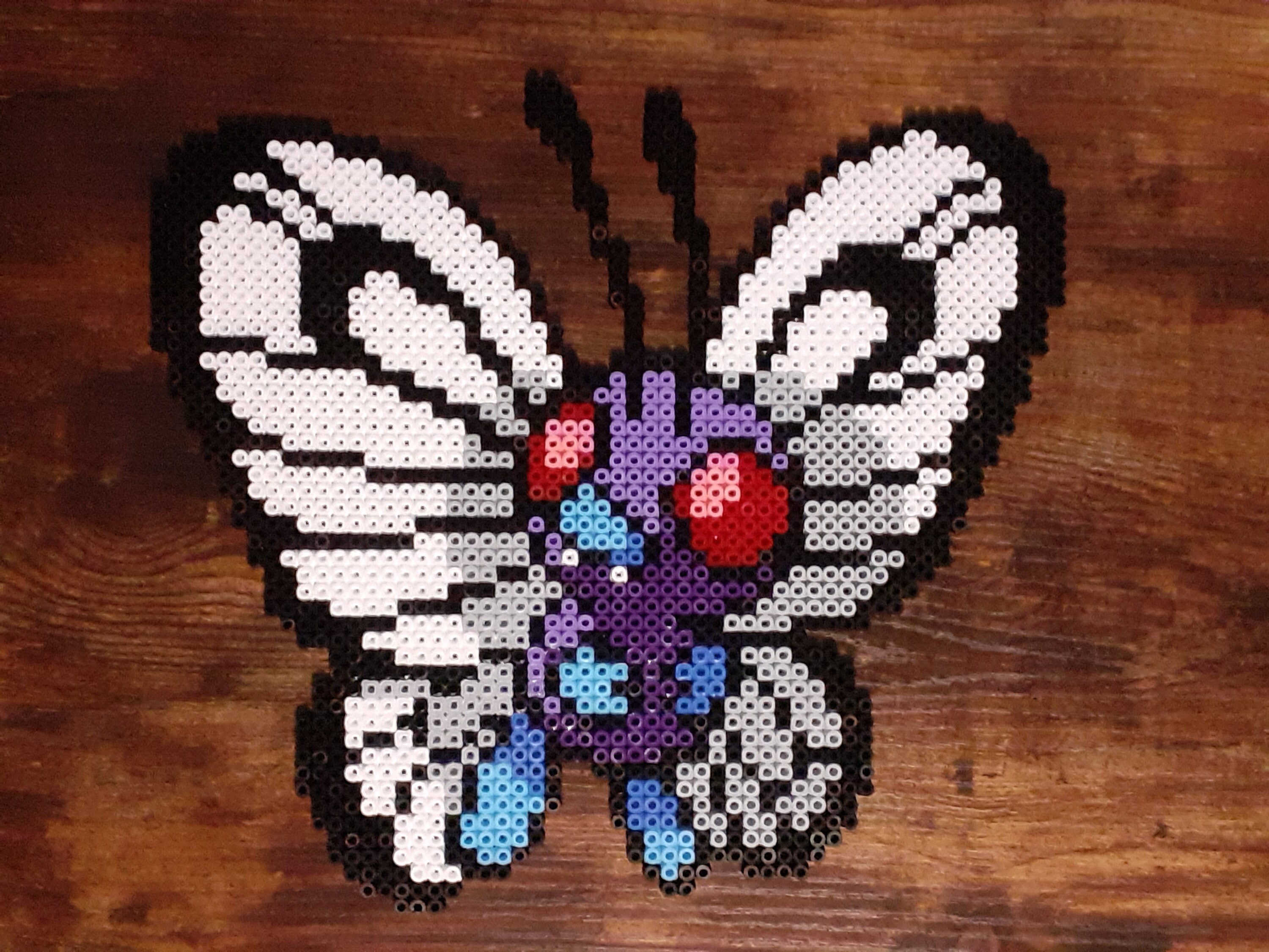 Butterfree Pokemon Perler Beads 8bit Sprite Art - Etsy UK