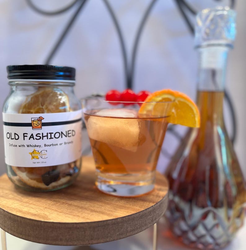 Old Fashioned Cocktail Infusion Kit - Gift for the Bourbon, Brandy or ...