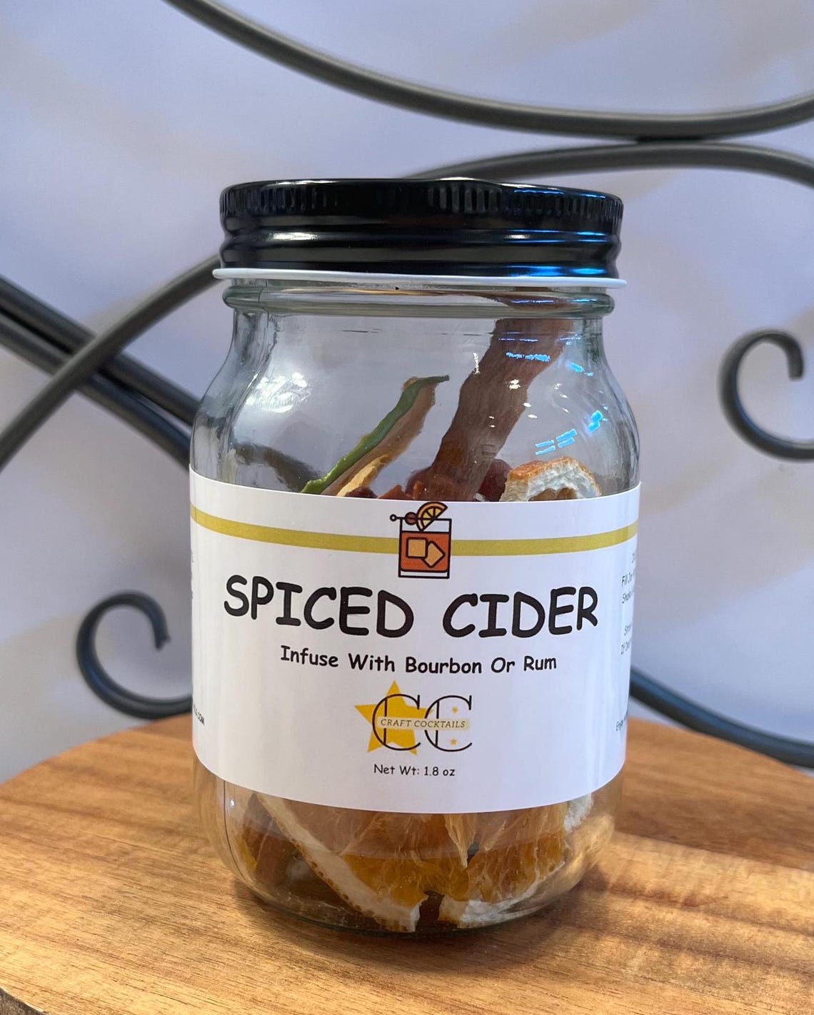 Spiced Cider Cocktail Infusion Kit - Unique Cocktail Gift for the ...