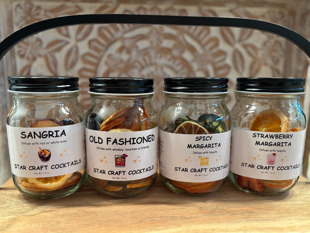 Best Sellers Cocktail Infusion Kit Bundle Gift for Wine, Bourbon or ...