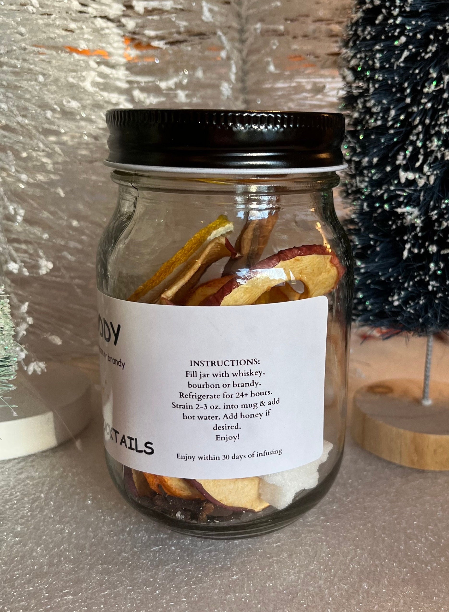 Hot Toddy Cocktail Infusion Kit Cocktail Gift for the Bourbon, Brandy ...