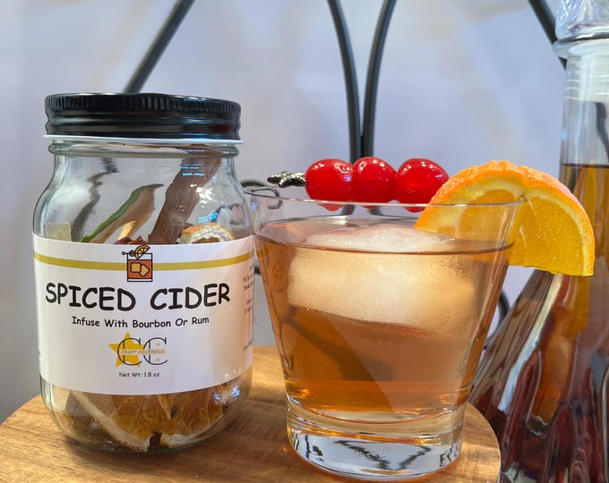 Spiced Cider Cocktail Infusion Kit - Unique Cocktail Gift for the ...