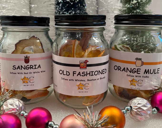 Craft Cocktail Infusion Kit Bundle - Cocktail Gift for Wine, Bourbon or ...