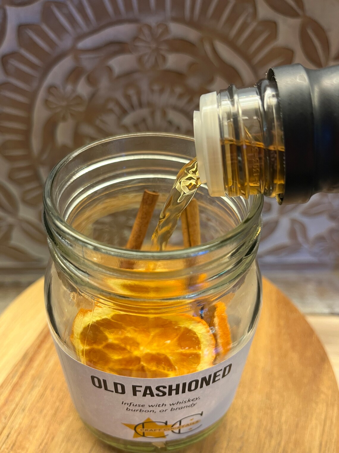 Bourbon Kit - Old Fashioned Craft Cocktail Infusion Kit- Gift for ...