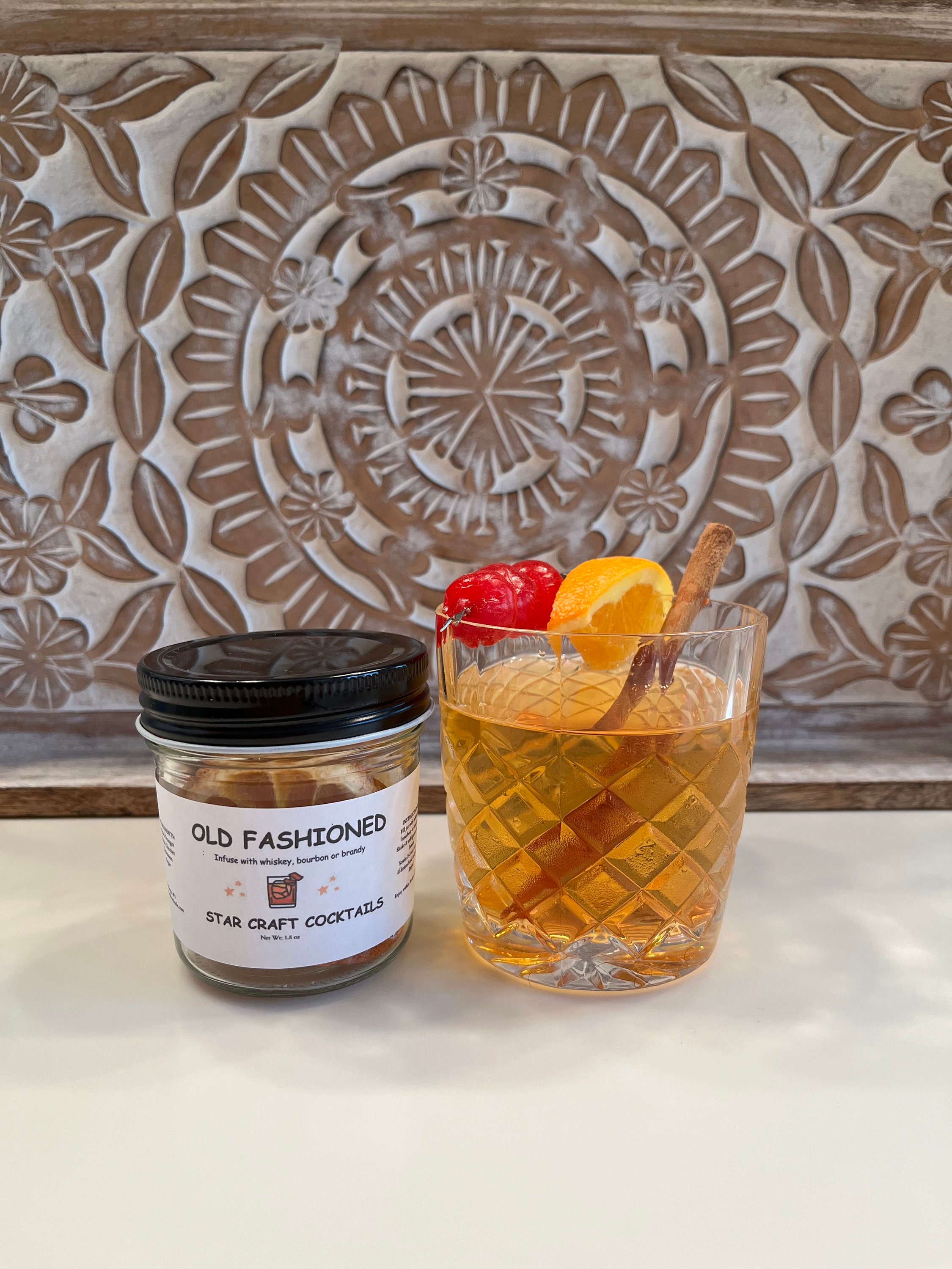 Bourbon Kit - Old Fashioned Craft Cocktail Infusion Kit- Gift for ...