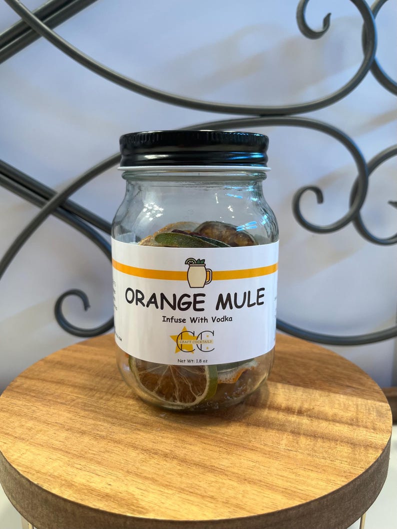 Orange Mule Cocktail Infusion Kit -vodka Drink - Unique Cocktail Gift ...