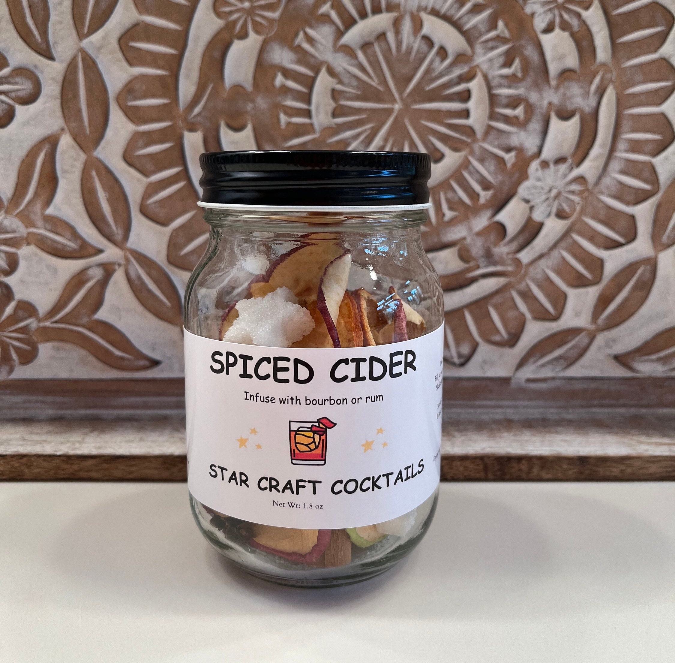 Spiced Cider Cocktail Infusion Kit Unique Cocktail Gift for the Bourbon ...