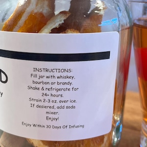 Old Fashioned Cocktail Infusion Kit - Cocktail Gift for the Bourbon ...