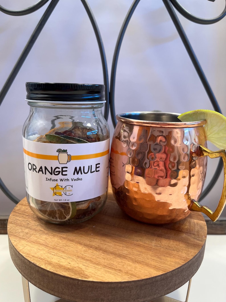 Orange Mule Cocktail Infusion Kit -vodka Drink - Unique Cocktail Gift ...