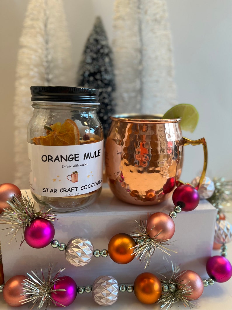 Craft Cocktail Kit Gift Set Old Fashioned / Orange Mule / - Etsy