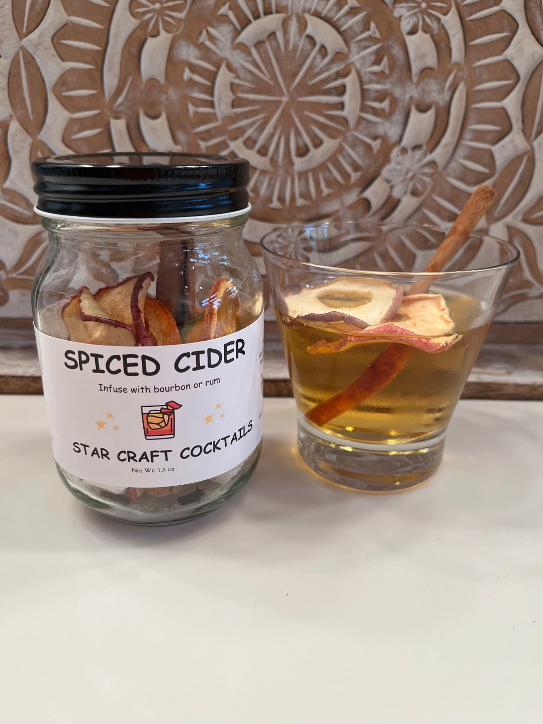 Spiced Cider Cocktail Infusion Kit Unique Cocktail Gift for the Bourbon ...