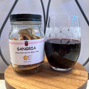 Red Sangria - White Sangria - Cocktail Infusion Kit - Unique Cocktail ...