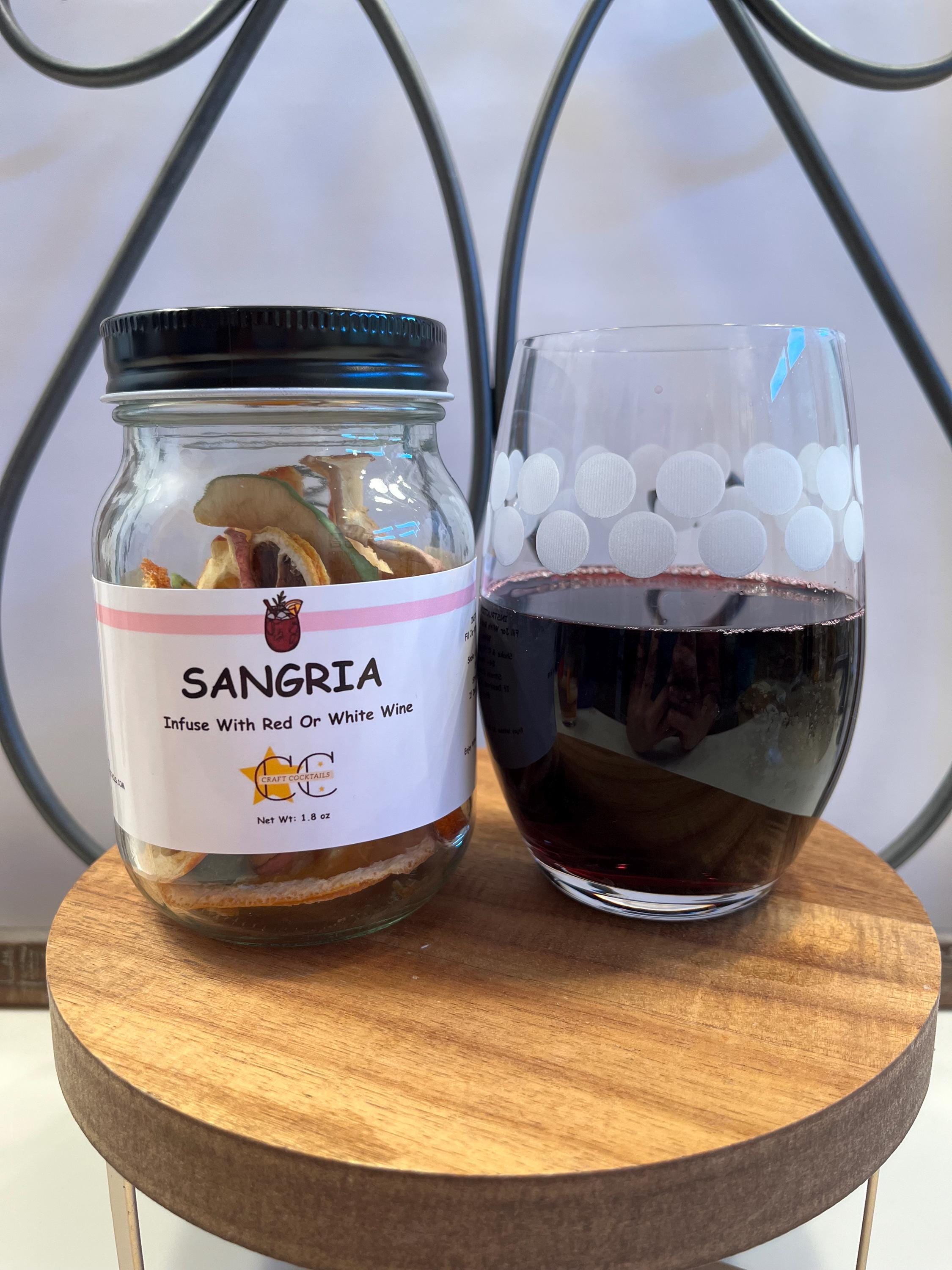 Red Sangria - White Sangria - Cocktail Infusion Kit - Unique Cocktail ...