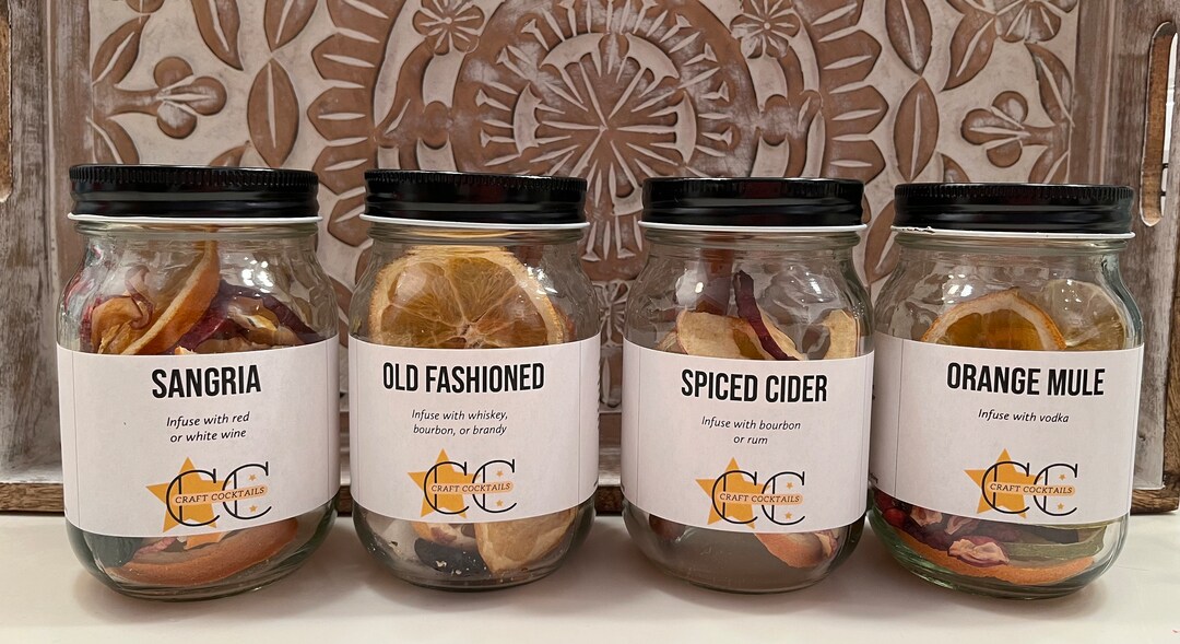 Craft Cocktail Infusion Kit Bundle Cocktail Gift for Wine - Etsy