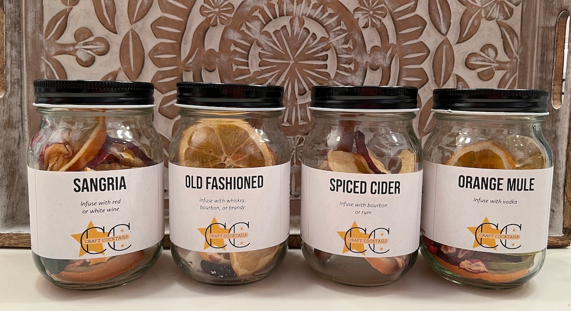 Craft Cocktail Infusion Kit Bundle Cocktail Gift for Wine - Etsy