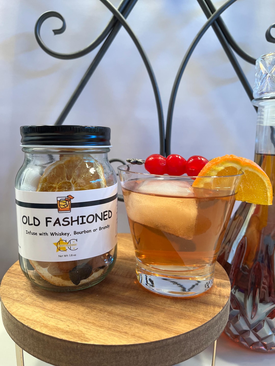 3 JAR - Craft Cocktail Kit - Gift Set - Old Fashioned / Orange Mule ...