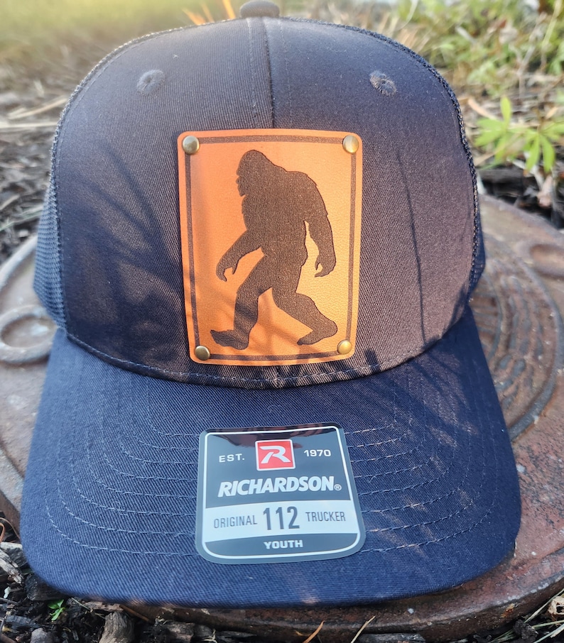 KIDS BIG FOOT Hats Sasquatch Trucker Hat Big Foot Lover - Etsy