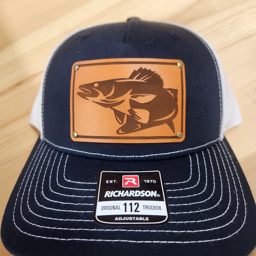 BASS FISHING HAT - Striped Bass Fishing Hat - Gift for Fisherman ...