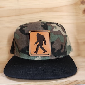 KIDS BIG FOOT Hats - Sasquatch Trucker Hat - Big Foot Lover Gift -yeti ...