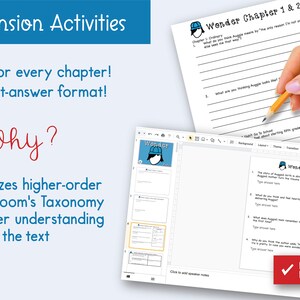 Wonder Novel Study Book Unit Digital Download - Etsy