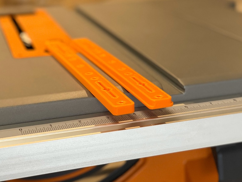 Perfect Fit Miter Bars / Runners for Ridgid R4518 R4518NS Table Saws 3D ...