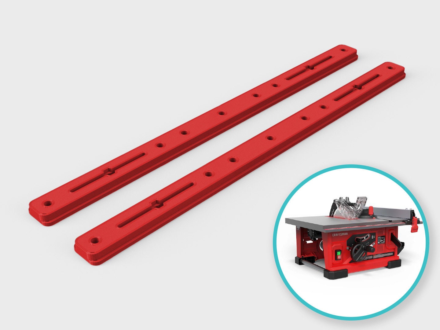 Perfect Fit Miter Bars / Runners for Craftsman CMXETAX69434510 Table ...