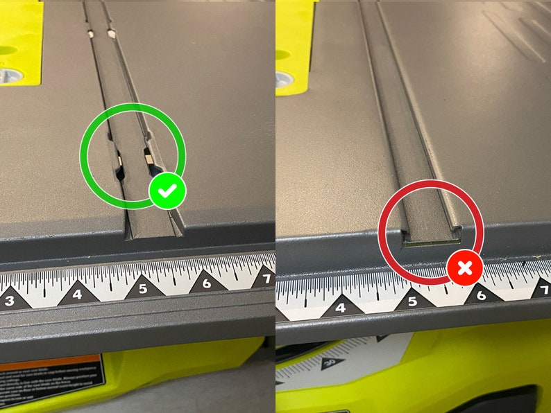 Perfect Fit Miter Bars / Runners for Ryobi RTS20 RTS21 / RTS11 RTS12 ...