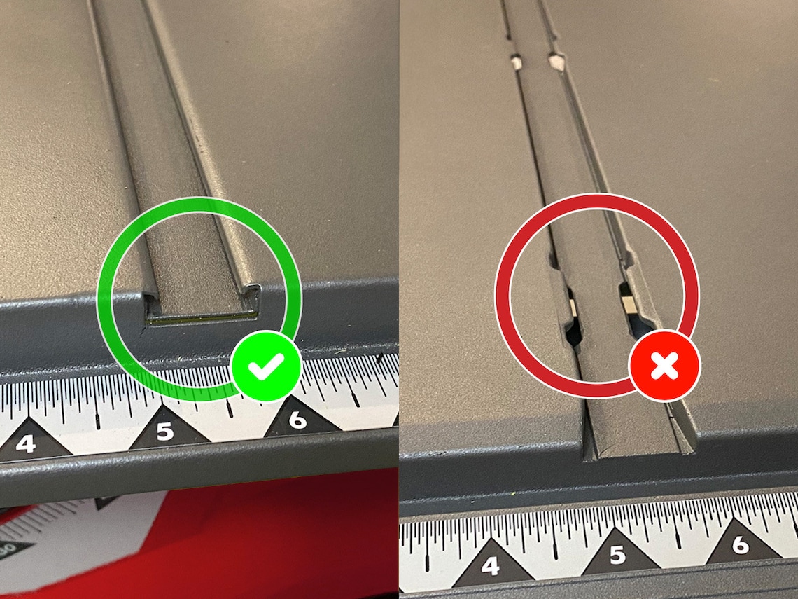 Perfect Fit Miter Bars / Runners for Craftsman CMXETAX69434510 Table ...