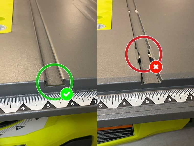 Perfect Fit Miter Bars / Runners for Ryobi RTS08 RTS10 PBLTS01 RTBS18X ...