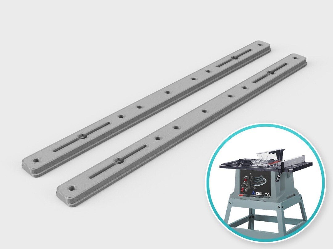 Perfect Fit Miter Bars / Runners for Delta 36-540 36-545 Table Saws ...
