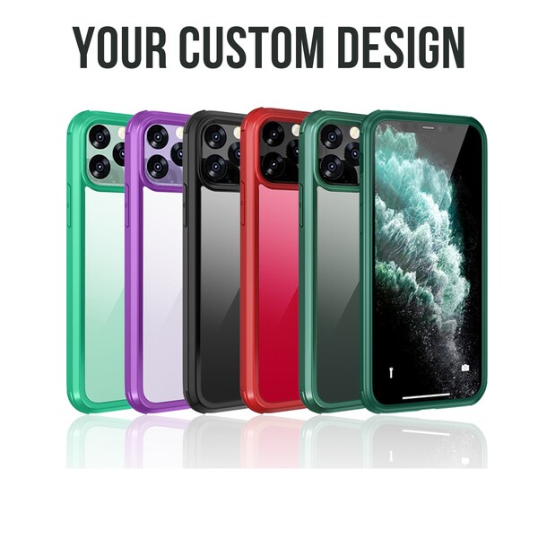 iPhone 12 Case Clear With Design - Etsy