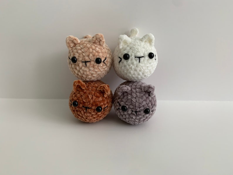 Crochet Loaf Cats Mini Cat Loafs, Cute Cat Decor - Etsy
