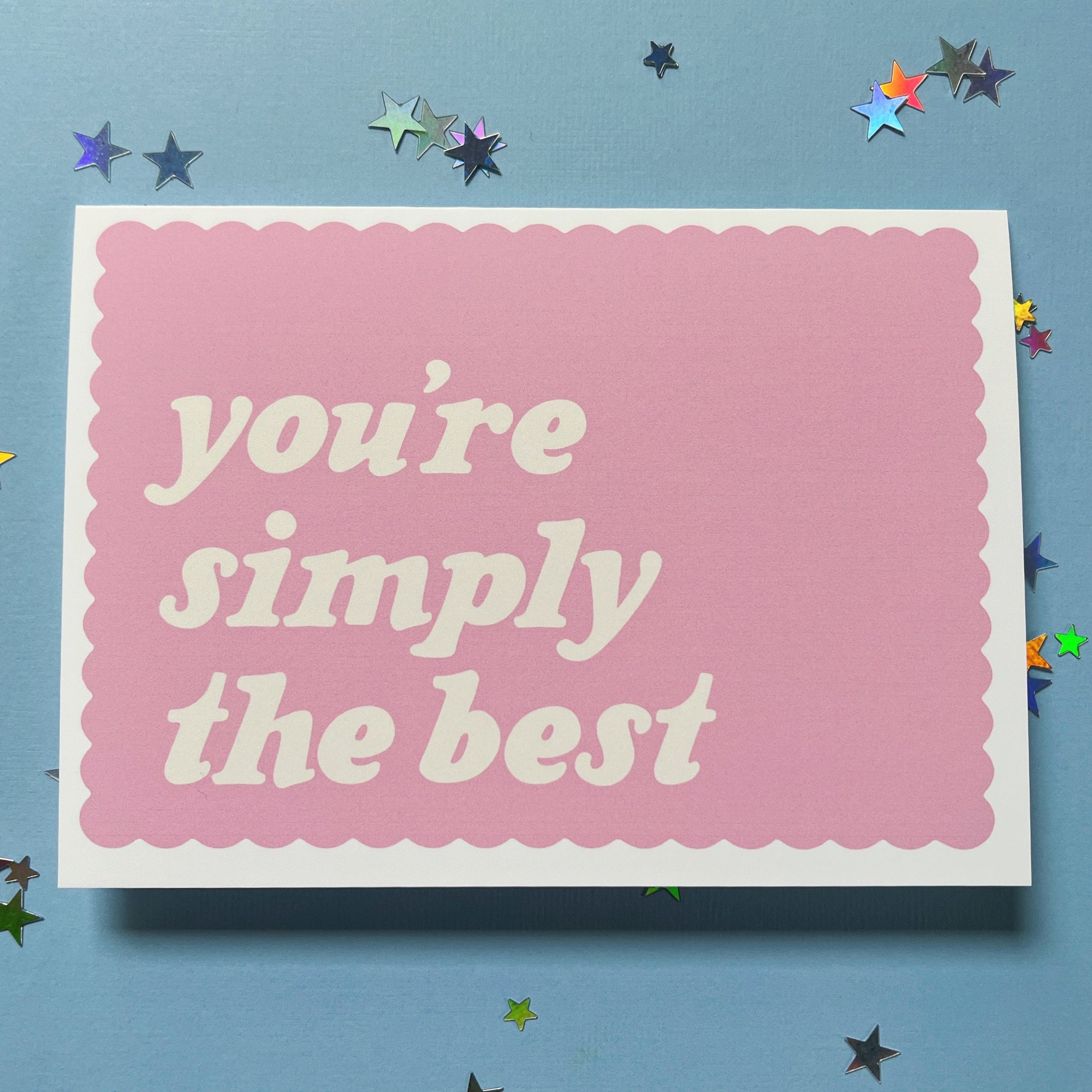 Youre Simply the Best Love Anniversary Valentines Day Greeting Card - Etsy