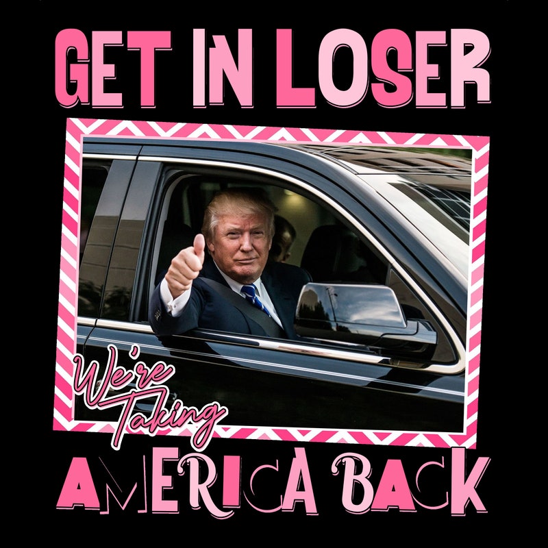 Get in Losers Were Taking Back America - Etsy