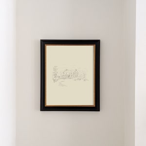 Beatrix Potter Inspired Cottage Sketch DIGITAL | PRINTABLE English ...