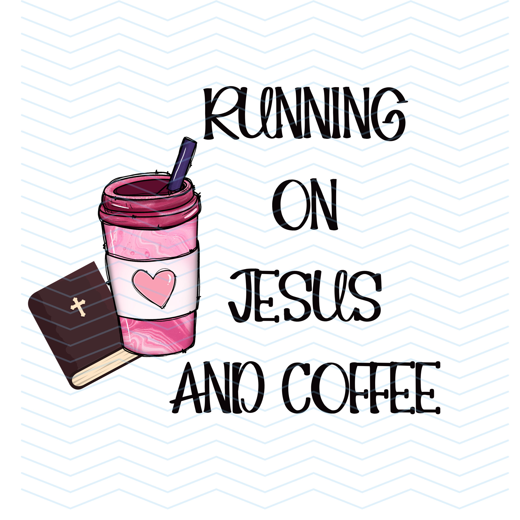 Coffee and Jesus Png - Etsy