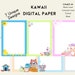 Kawaii Yellow Digital Notebook Covers Yellow Notebook Goodnotes Cover ...