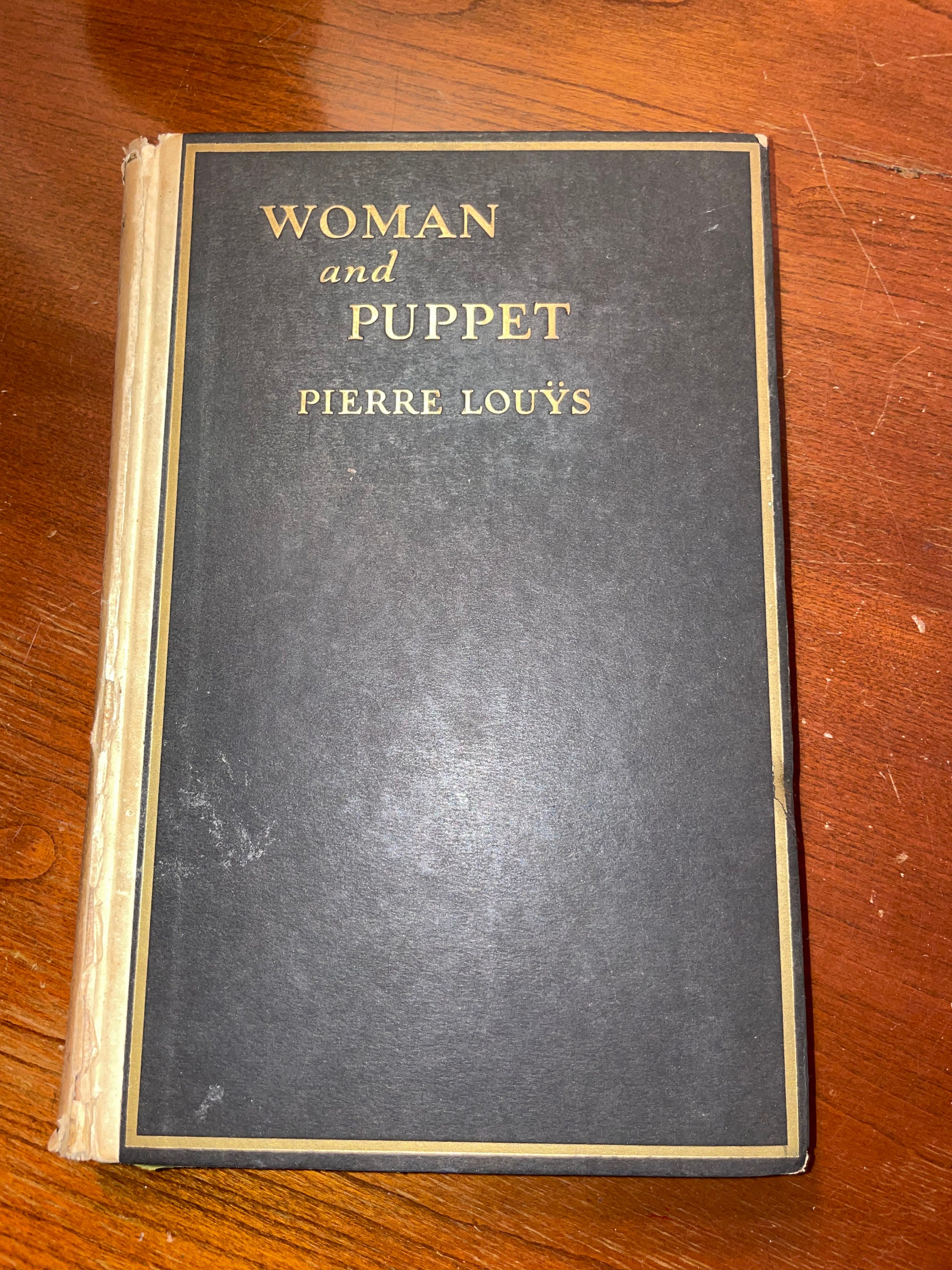 WOMAN and PUPPET by PIERRE Louys / Vintage Collection Book - Etsy