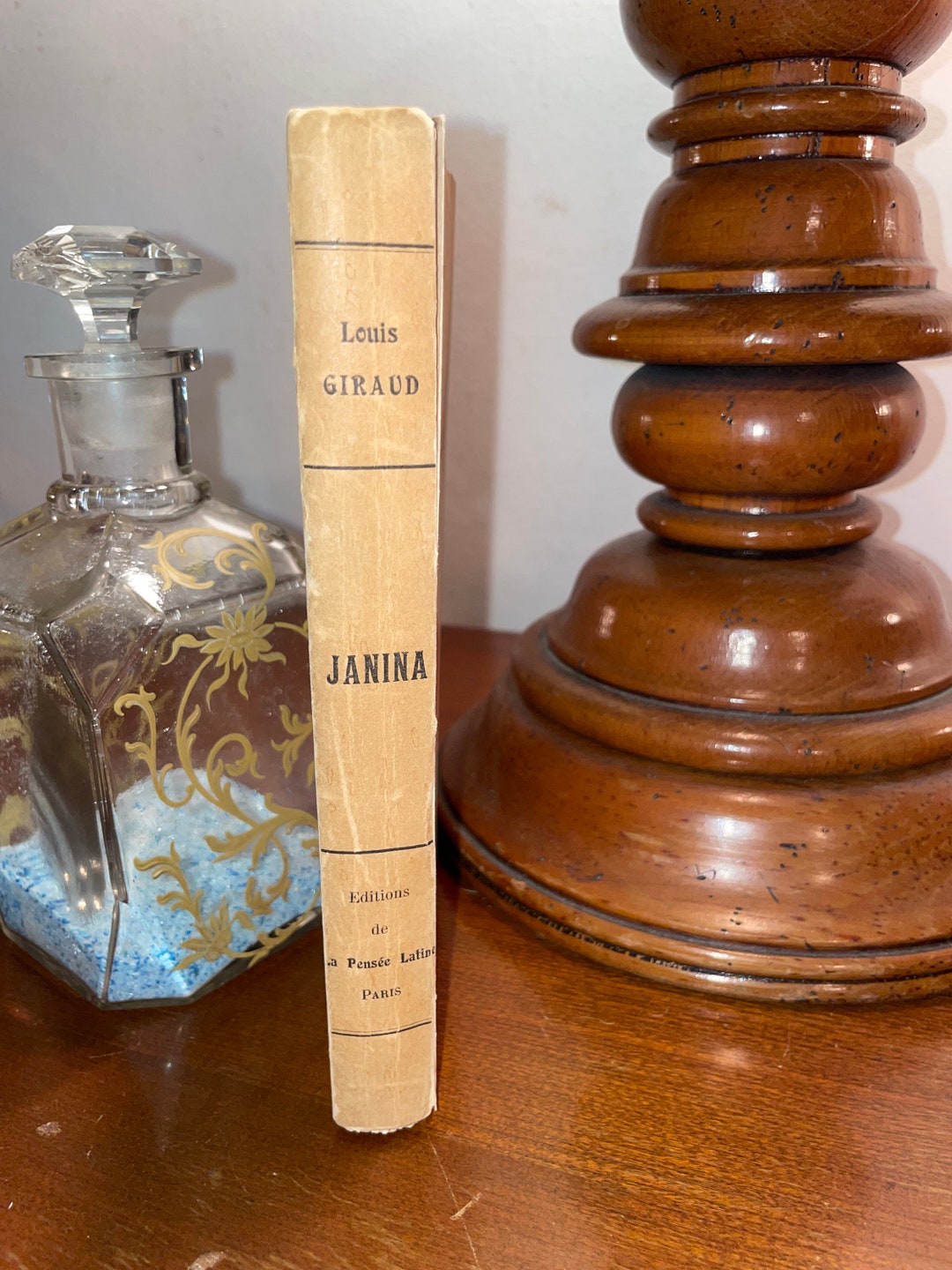 JANINA Par Louis GIRAUD - Antique French Collection Rare Book / Book #4 ...