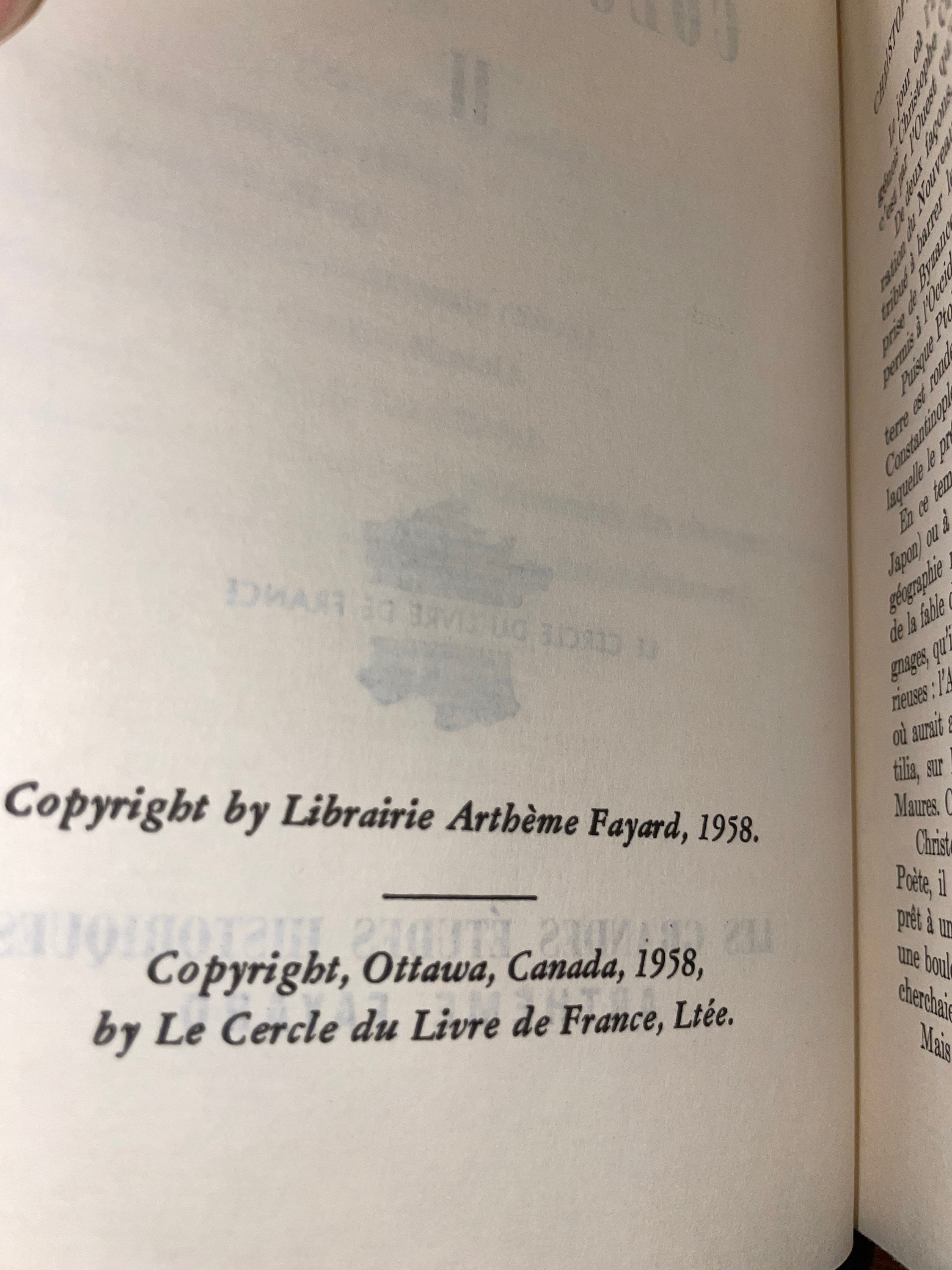 Set De 4 Le CERCLE Du LIVRE De FRANCE / Tisseyre / Dumas / Sedillot ...