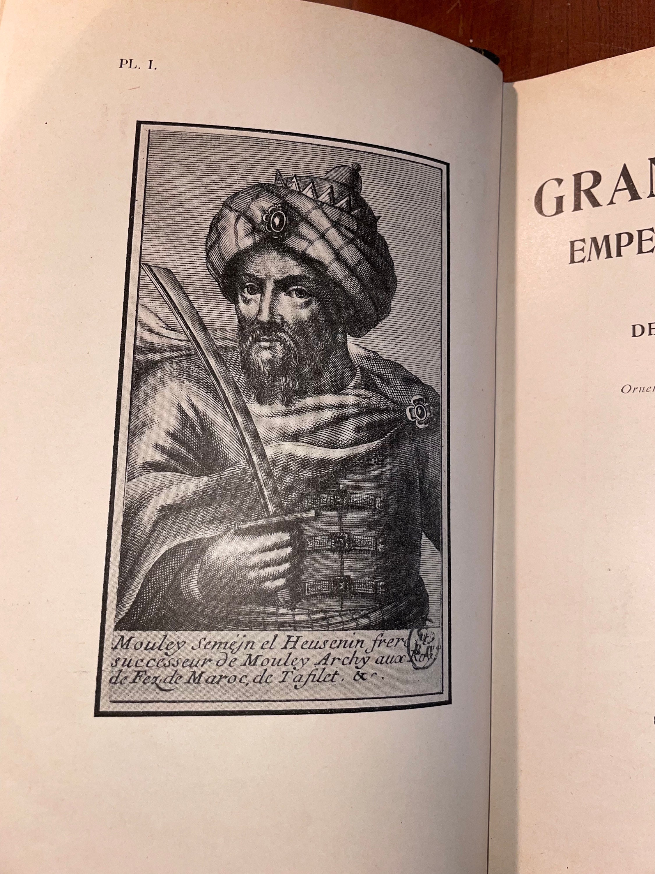 Le Grand Ismail Empereur Du Maroc Par Defontin-maxange \ Vintage French ...